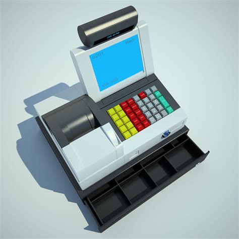 금전 등록기 컬렉션 01 3d 모델 60 Max Fbx Obj Free3d