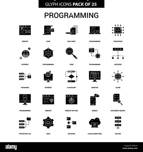 Programming Flowchart Stock Vector Images Alamy