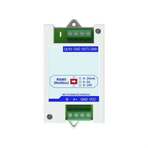 Signal Converters Analog Current 4 20ma 0 20ma To Rs485 Converter