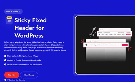 How To Create Sticky Header Navigation In Wordpress Step By Step Guide