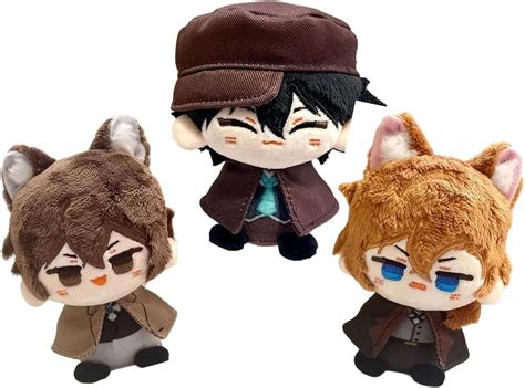 Calembou Anime Plush Keychain For Backpack 3pcs Bundle