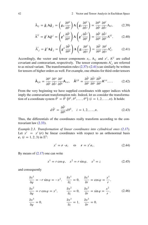 Tensor Algebra And Tensor Analysis For Engineers Pdf Physics Science