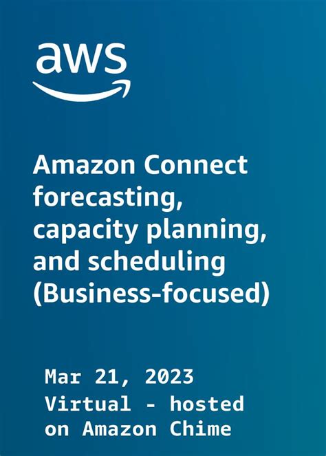 Neil Krefsky On Linkedin Amazon Connect Forecasting Capacity Planning And Scheduling
