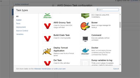 Atlassian Plugins More Groovy AWS Plugin For Bamboo