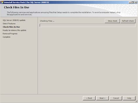 Once The File Check Is Completed Click Next