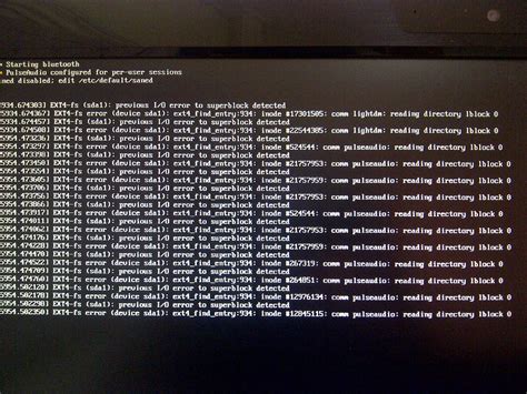 EXT Fd Sda Previous I O Error To Superblock Detected Ask Ubuntu