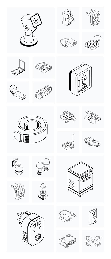Devices Isometric Icons On Yellow Images Creative Store 132659