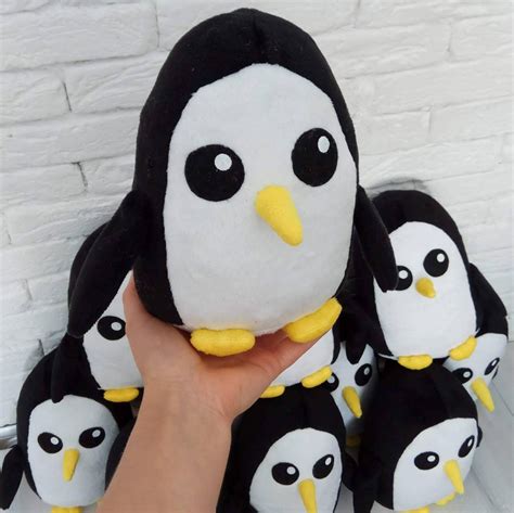 Penguin Plush Penguin Plushie Penguin Handmade Toy Penguin Lover