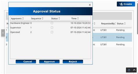 Help Needed Adding Approve And Reject Buttons In A Table For Approval