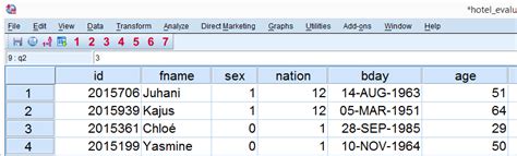Spss Datetime Variables Basics