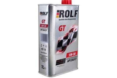 Масло моторное ROLF 5W-30 - купить в интернет-магазине OZON (1237141806)