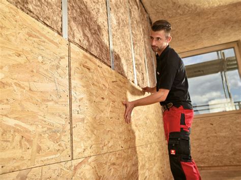 Правила монтажа ОСБ плит на потолок и стены