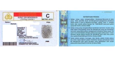 SIM C Dibedakan Berdasarkan Kapasitas Mesin CC Sepeda Motor Tepat Atau Tidak Feichangzhidao