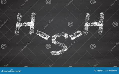 Hydrogen Sulfide H2s Toxic Gas Molecule Chemical Structure Vector