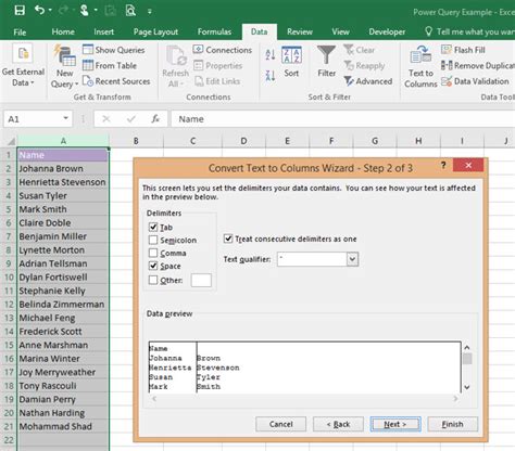 Three Ways To Split Data Without Using Power Query Plum Solutions