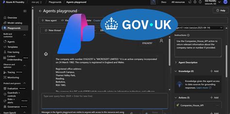 Integrating Companies House With Azure Ai Agent In Foundry Using Openapi Rios Engineer