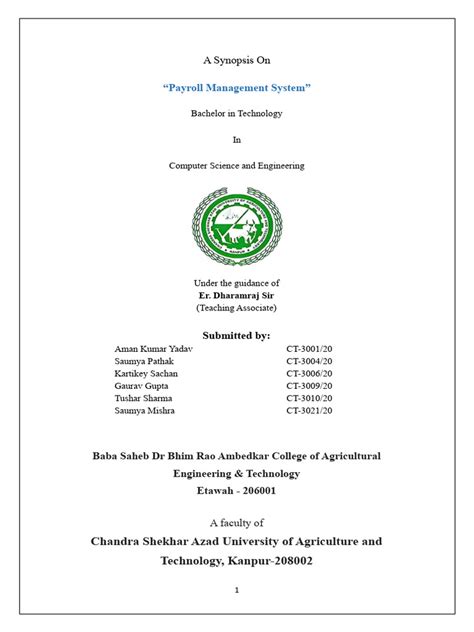 Payroll Pdf Information Technology Computing