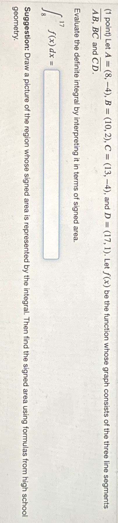 Solved Point Let A B C And Chegg Com