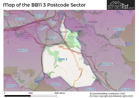 Explore The Bb11 3 Postcode Sector House Prices Attractions And More