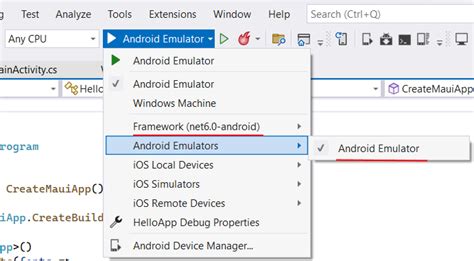 Net Maui и C Первое приложение на Android