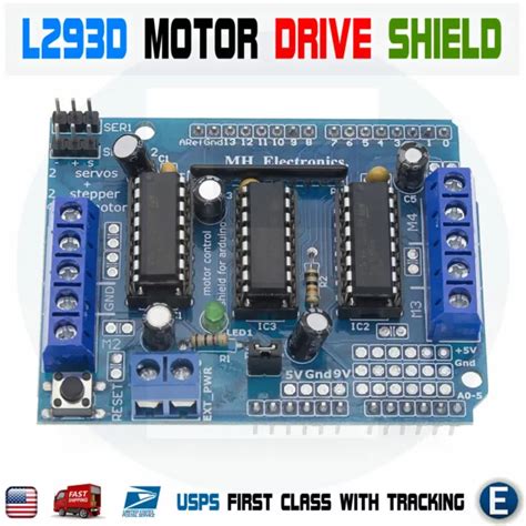CARTE D EXTENSION BOUCLIER d entraînement moteur L293D pour Arduino