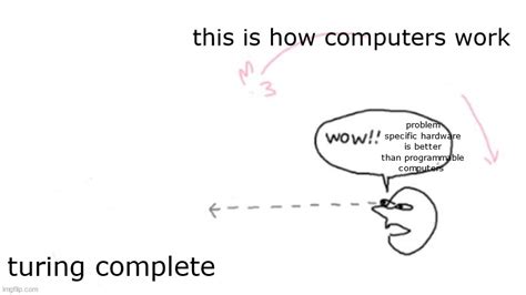 Or Is It Only Me R Turingcomplete