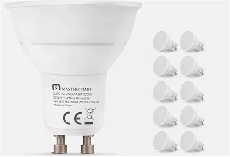 W Gu Led Bulbs Spot Light Lamps Soft White Down Light Uk Ae