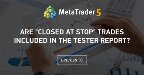 Are Closed At Stop Trades Included In The Tester Report Drawdown Mql4 And Metatrader 4