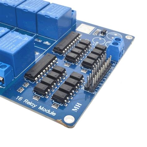 módulo rele 16 canais 5v