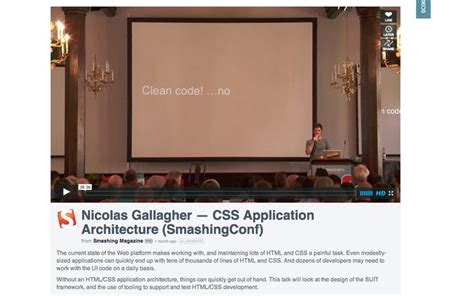 nicolas gallagher — css application architecture talk smashingconf