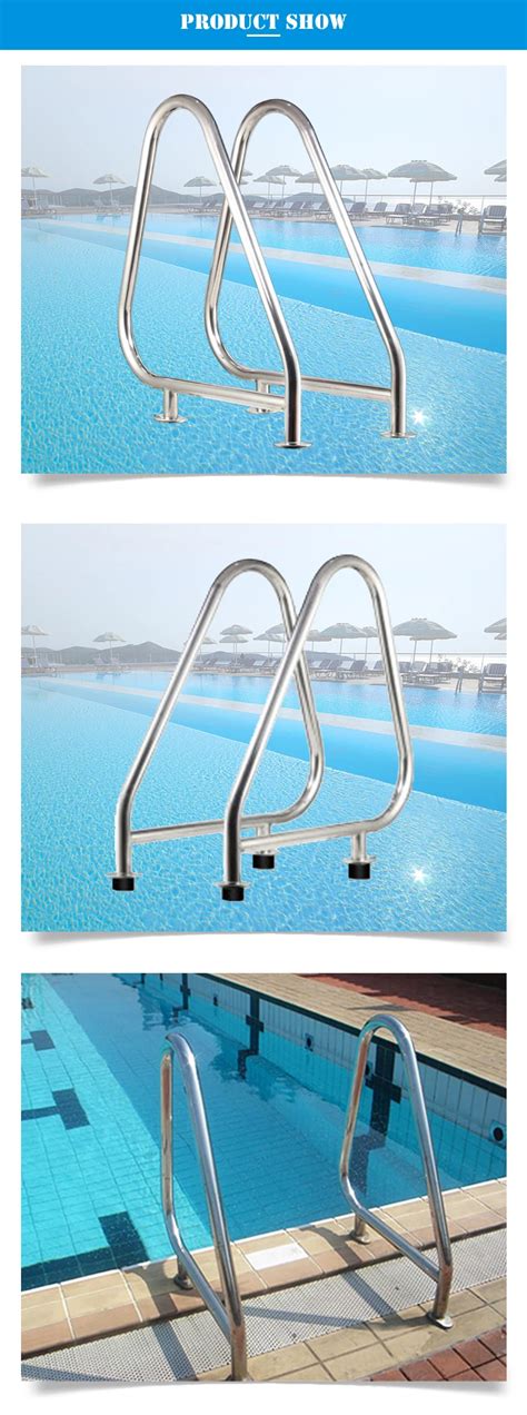 Stainless Steel Removable Swimming Pool Handrail Safe And Durable Stainless Steel Removable Swimming Pool Handrail Safe And Durable