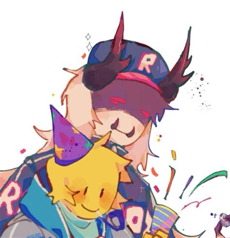 Party Noob And Pest Cute Drawings Fan Art Art Inspiration Drawing