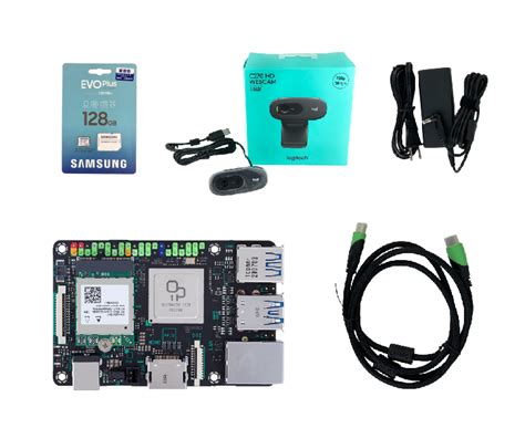 【eol】rk 華碩tinker Board開發板 2s 16gb Emmc 2gb記憶體 基本套件 羅技c270 Hd 網路攝影機 機器人王國商城