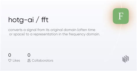 Hotg Aifft Converts A Signal From Its Original Domain Often Time Or