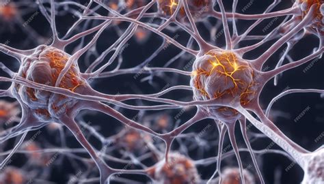 Neurons And Synapses In A Network A Complex And Intricate System Of Communication In The Brain