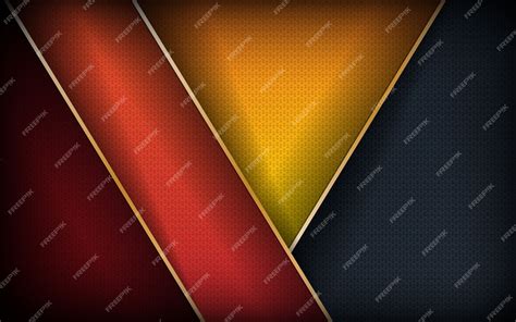 Premium Vector Abstract Colorful Overlap Layer Background