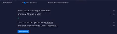 automation not moving over columns special workflows and use cases