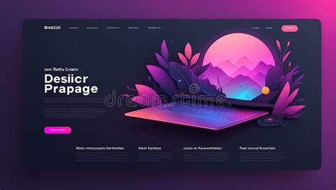 Seamless Serenity Vector Ui Ux Excellence Ai Generate Stock Illustration Illustration Of
