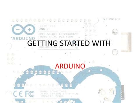 Intro Arduino Ppt Free Download
