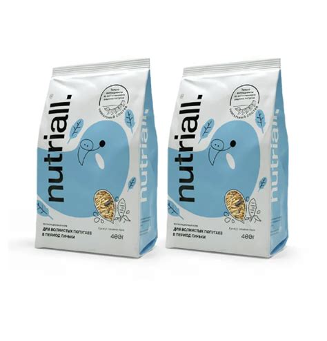 Корм для птиц Nutriall в период линьки | отзывы