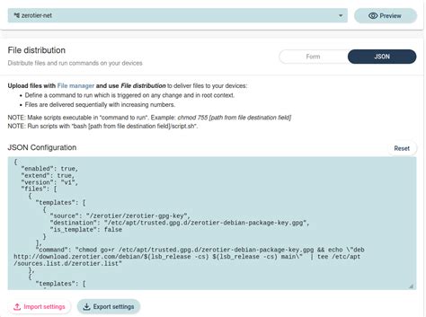 Setup And Manage ZeroTier With Qbee Io Qbee Documentation