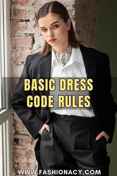 dress code rules for women