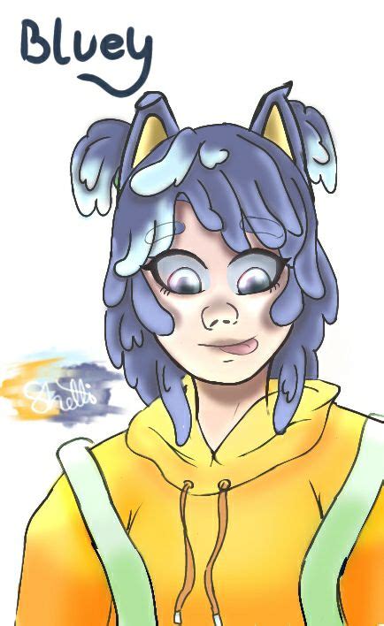 My Drawings Bluey From Well Bluey Wattpad
