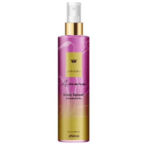 Body Splash Desodorante Amora 250ml Pokoloka Shopee Brasil