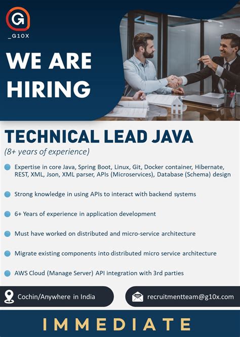 G10x On Linkedin Hiring Java Javadeveloper J2ee J2eedeveloper