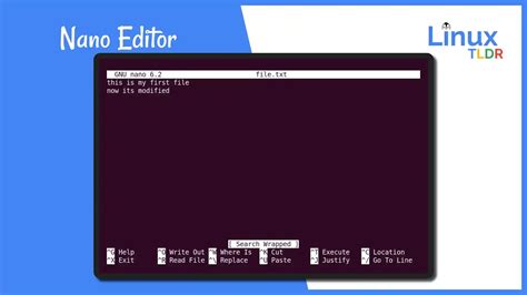 What Is Gnu Nano Editor In Linux Rlinuxtldr