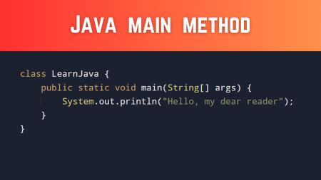Entendiendo el Método main en Java Sintaxis y Ejemplos MD Pajedrez
