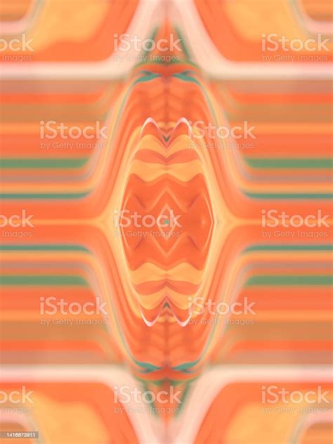 화려한 물결 모양의 줄무늬의 추상적 인 패턴 밝은 배경 3d 렌더링 디지털 일러스트레이션 0명에 대한 스톡 사진 및 기타 이미지 Istock