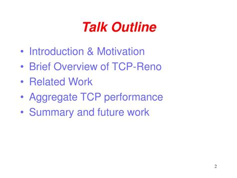 Ppt On Individual And Aggregate Tcp Performance Powerpoint