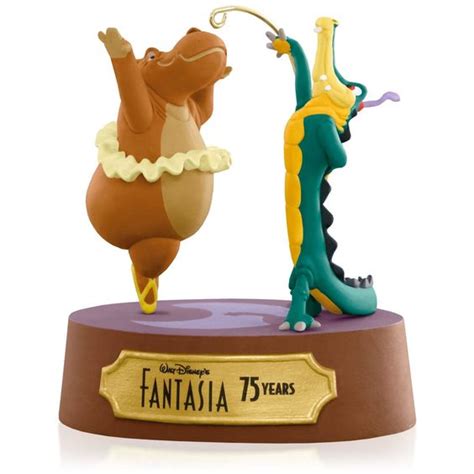 Disney Fantasia Dancing Hippo And Alligator Ornament Fantasia